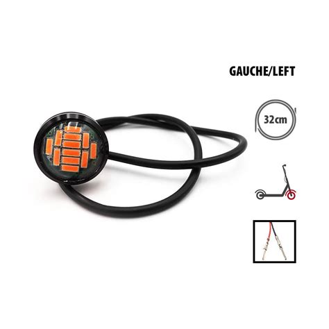 Led Clignotant Avant Gauche Pour Trottinette Électrique Pas Cher