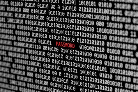 Premium Photo Binary Code With Password