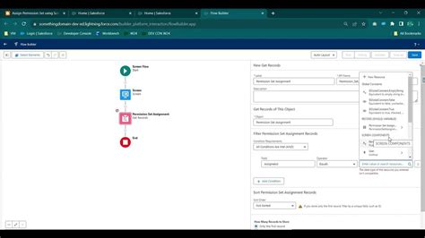 Assign Permission Set Using Screen Flow Insalesforce Youtube