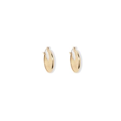 Buy Forever New Pip Panel Hoop Earrings Online