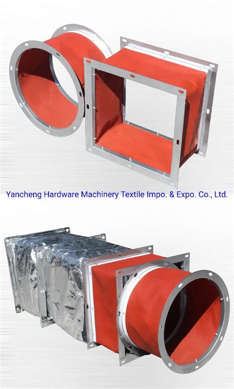 Fire Resistant Soft Connection Air Conditioning Fan Pipe Soft