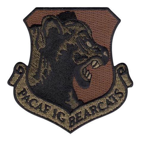 Pacaf Ig Bearcats Ocp Patch Headquarter Pacific Air Forces Patches