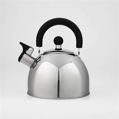 Чайник из нержавеющей стали со свистком 1 8 л купить с доставкой по выгодным ценам в интернет