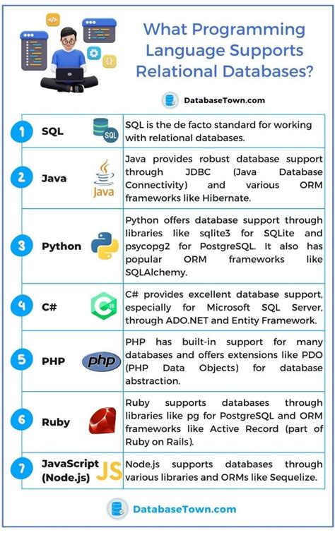Programming Languages That Support Relational Databases In 2025