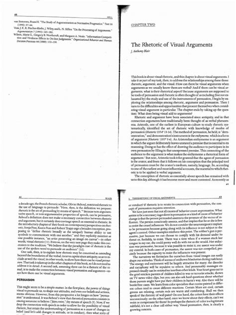 The Rhetoric Of Visual Arguments Download Free Pdf Rhetoric Argument