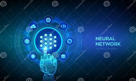 Neural Network Technology Concept Ai Artificial Intelligence Machine Learning Deep Learning