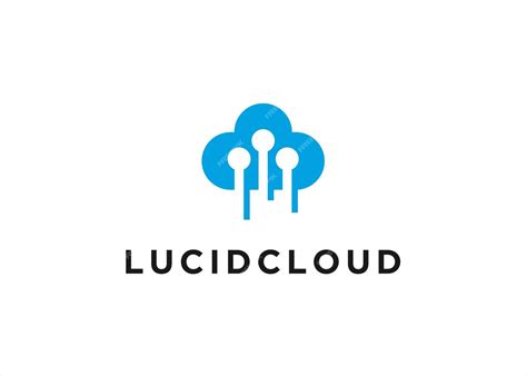 Premium Vector Tech Cloud Logo Design Vector Illustration