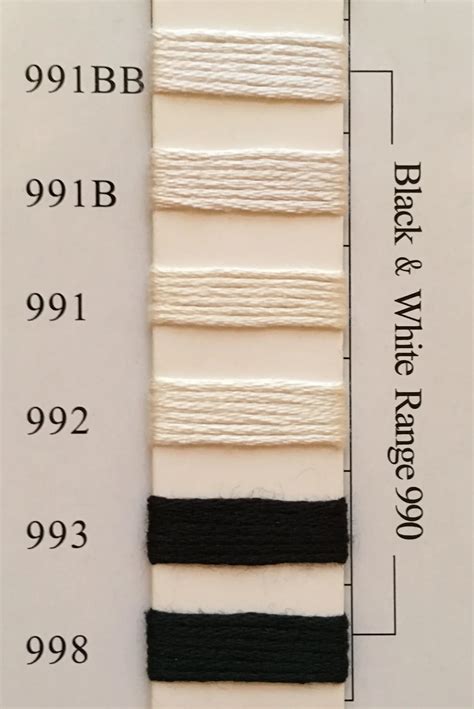 Npi Silk Black And White Range 991 998
