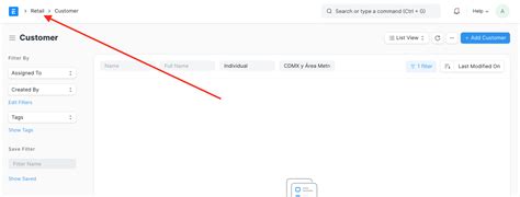 Selling Doctypes Wrong Linked To Retail Workspace On List View V
