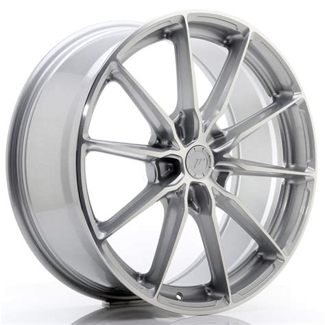 Japan Racing Jr Wheels Jr37 20x85 Et20 To Et45 Custom 5h Pcd Silver