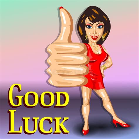 Good Luck Stock Illustration Illustration Of Champion 271444044