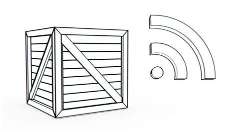 Box And Wireless Symbol Stock Footage Video 100 Royalty Free 1119274 Shutterstock