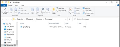 Creating A New R Project From The Windows Context Menu Anthony Schmidt