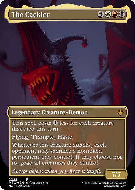 The Cackler R Custommagic