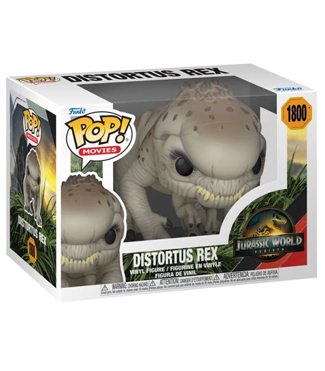 Pop Movies 1800 Distortus Rex Jurassic World Rebirth