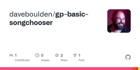 New Song Selector Extension Basic Song Chooser Gp Extensions Gig