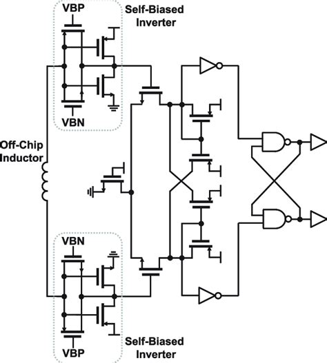 Schematic Of The Inductive Coupling Receiver Download Scientific Diagram
