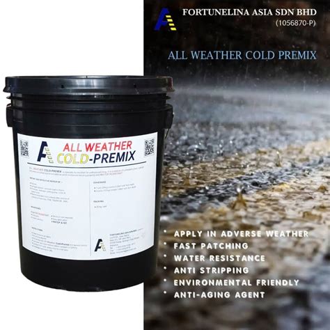 A Cold Premix 25kgbag All Weather Cold Premix 25kgpail