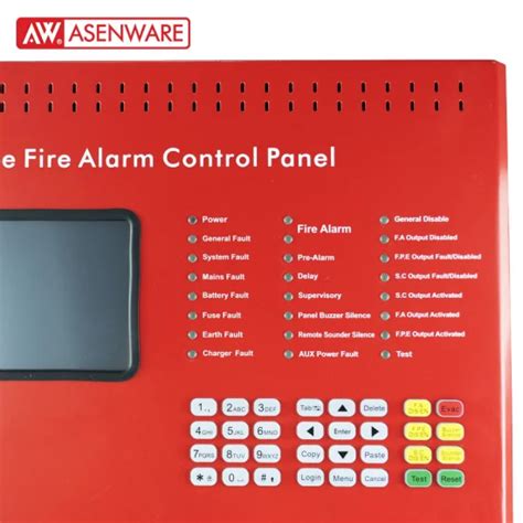 Wire And Wireless Addressable Fire Alarm Panel Commercial Fire Alarm System Fire Alarm Panel