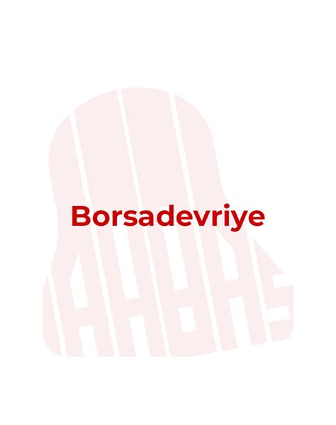 Borsadevriye MarbaŞ