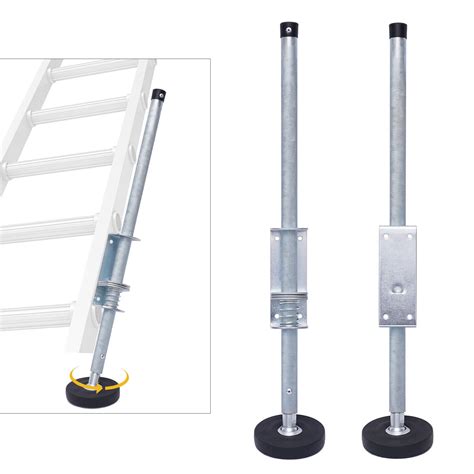 Miumaeov 1 Pair Ladder Leveler Height Adjustable For Extension Ladders