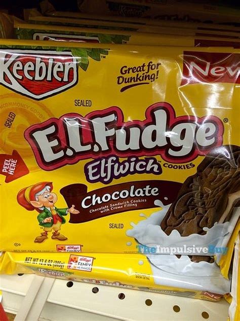 Keebler Chocolate And Vanilla E L Fudge Elfwich Cookies