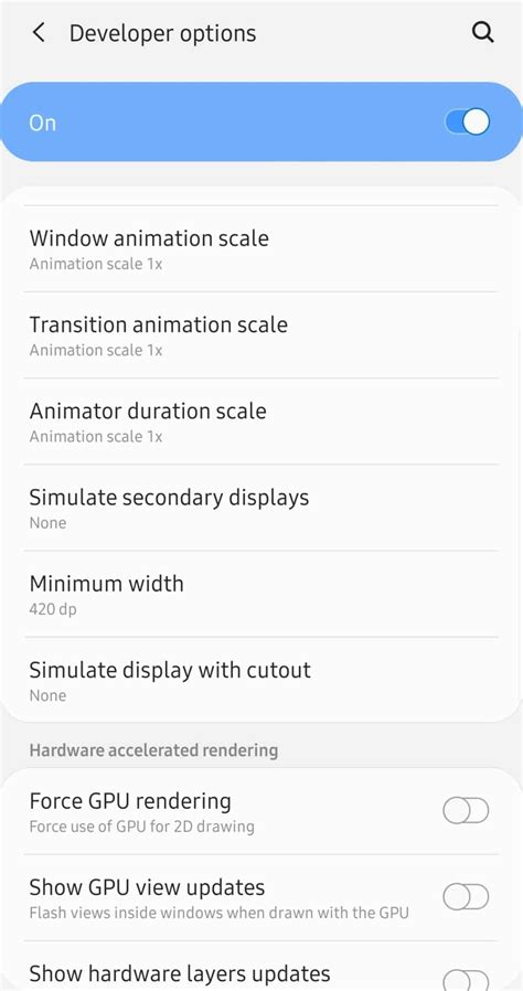 Samsung Galaxy S10 How To Change Display Density
