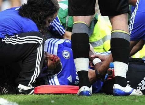 Didier Drogba Accident Rushed To Hospital After