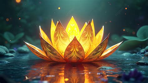 發現雄偉的金蓮花藝術之美 金莲花 3d數位藝術 神聖幾何背景圖片和桌布免費下載
