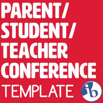 IB PYP Parent Babe Teacher Conference Notes Template TPT