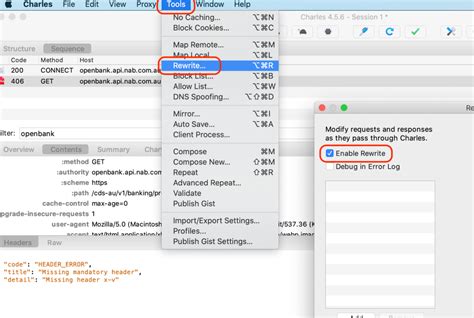 Rewrite Modify The Response Charles Docs Y