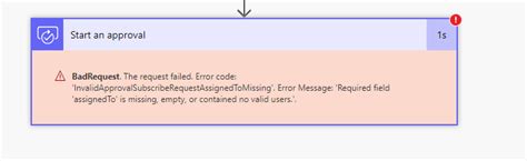 Error Code Invalidapprovalsubscriberequestassignedtomissing