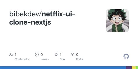 GitHub Bibekdev Netflix Ui Clone Nextjs
