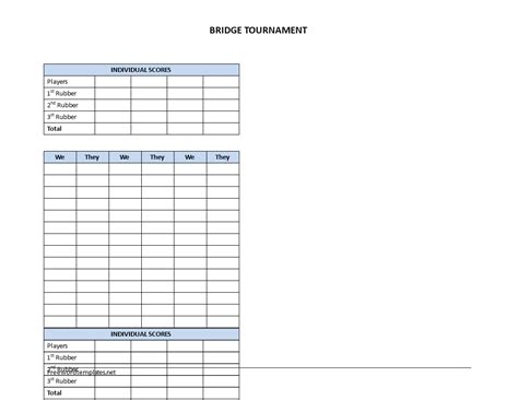 Printable Bridge Score Sheets Educational Printable Worksheets