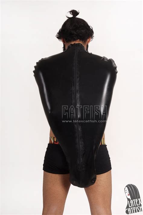 Mens Latex Arms Sleeve