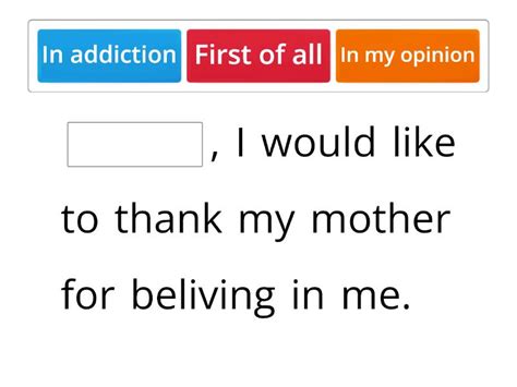 To Sum Up Complete The Sentence