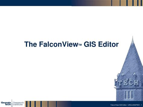 PPT The FalconView TM GIS Editor PowerPoint Presentation Free