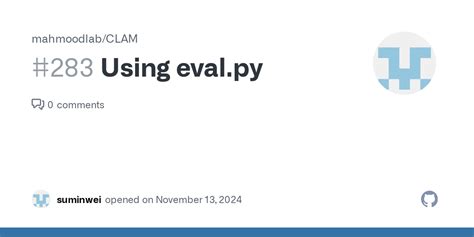 Using Eval Py Issue 283 Mahmoodlab CLAM GitHub