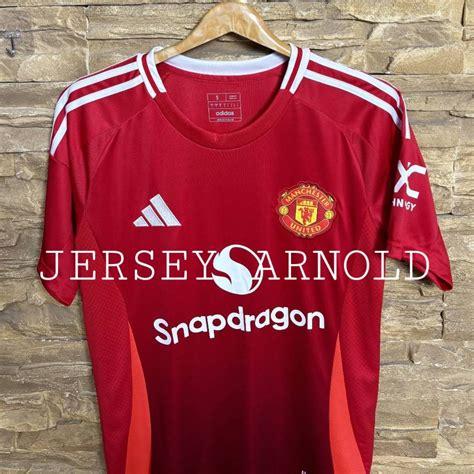 Jual Jersey Mu Home Musim 24 25 2024 2025 Go Grade Ori Thailand Aaaa Jersey Kaos Bola Manchester