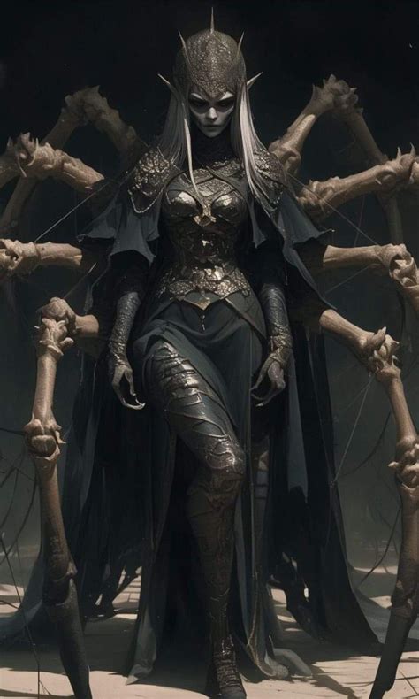 Spider Queen Dark Fantasy Character Art Fantasy Character Design
