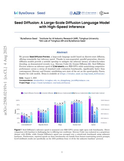 Seed Diffusion A Large Scale Diffusion Language Model With High Speed