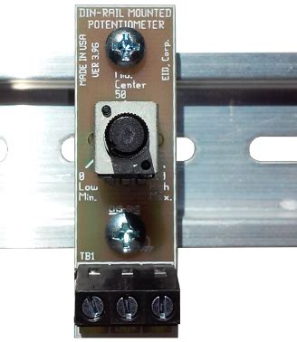 Interface Board DIN RAIL Mounder POT Module