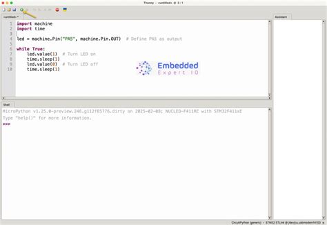 Using Micropython For Stm32f411 Analog Read Embeddedexpertio
