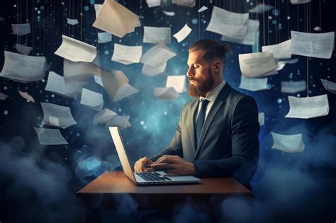 Premium Photo Digital Document Management System For Paperless Workflow With Cloud Technology