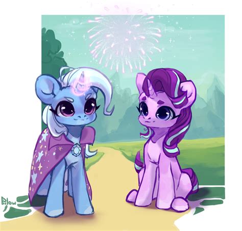 Trixie And Starlight By Graypillow On Deviantart