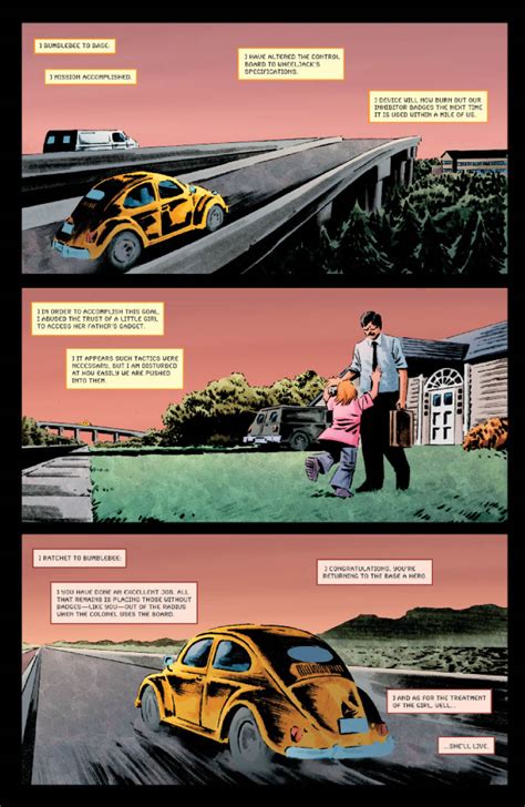 Bumblebee 4 Transformers Comics Tfw2005