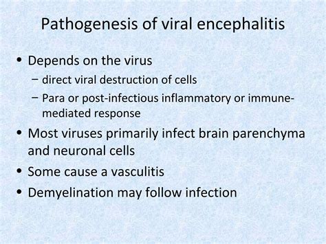 Micro Bio Viral Encephalitis Ppt