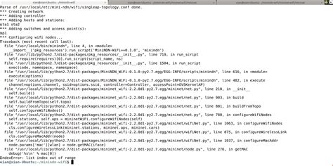 Problem In Vanet · Issue 139 · Intrig Unicampmininet Wifi · Github
