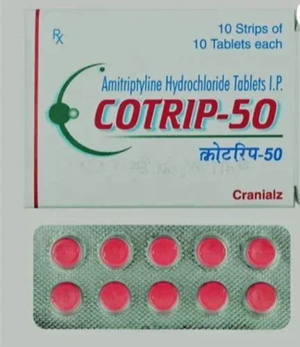 50mg Cotrip 50 Tablet Packaging Size 10x10 At Rs 100 Stripe In