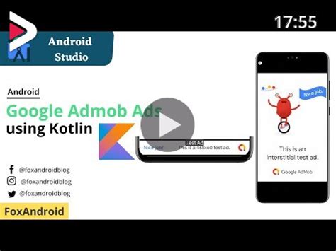Google Admob Ads Implementation In Android Using Kotlin Admob Ads Kotlin Android Studio